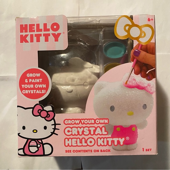 Hello Kitty | Toys | Hello Kitty Grow Your Own Crystal Hello Kitty Set ...